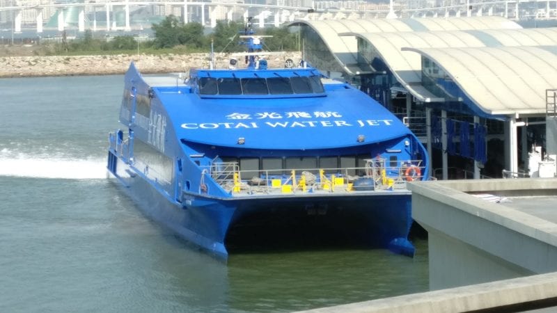 Review: Cotai Water Jet First Class & Cotai Class im Test