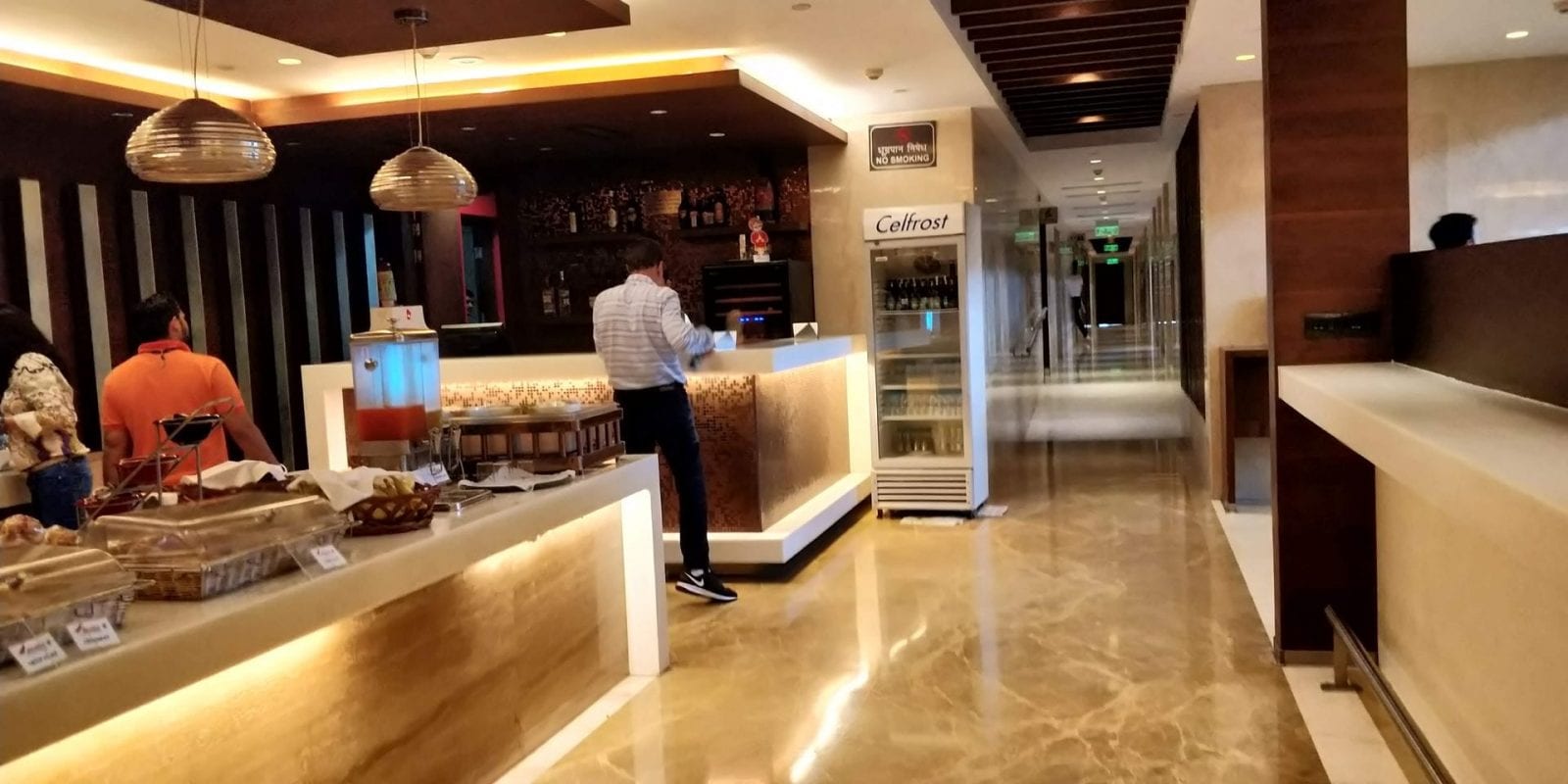 Review: Air India Business Class Lounge Delhi