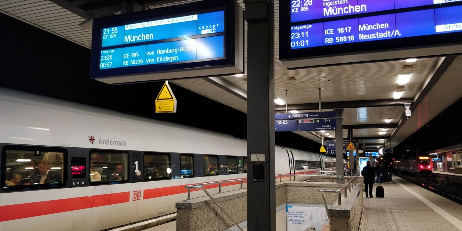 Die drei längsten Zugstrecken Deutschlands