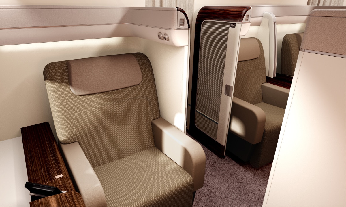 Welche SkyTeam Airlines haben eine First Class an Bord?