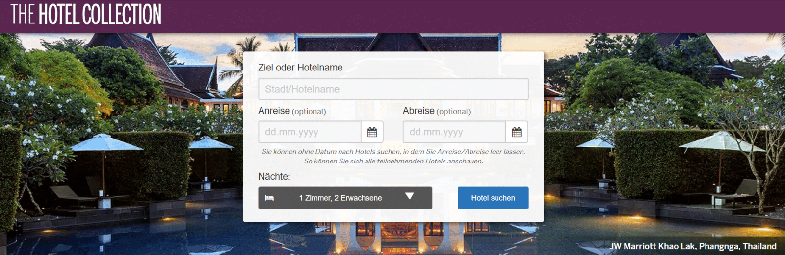Zusätzliche Vorteile bei Hotelbuchungen mit der Amex Hotel Collection
