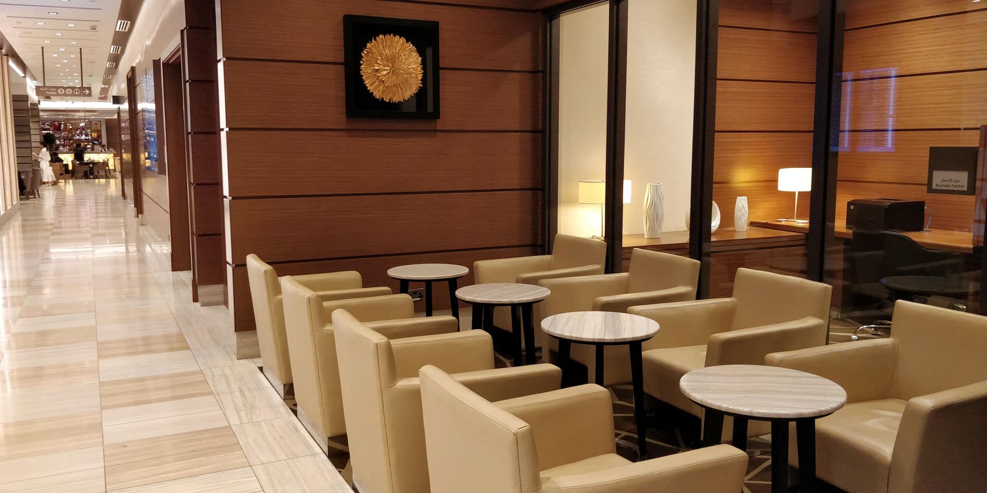 Review: Ahlan Business Class Lounge Dubai | reisetopia Lounge-Test