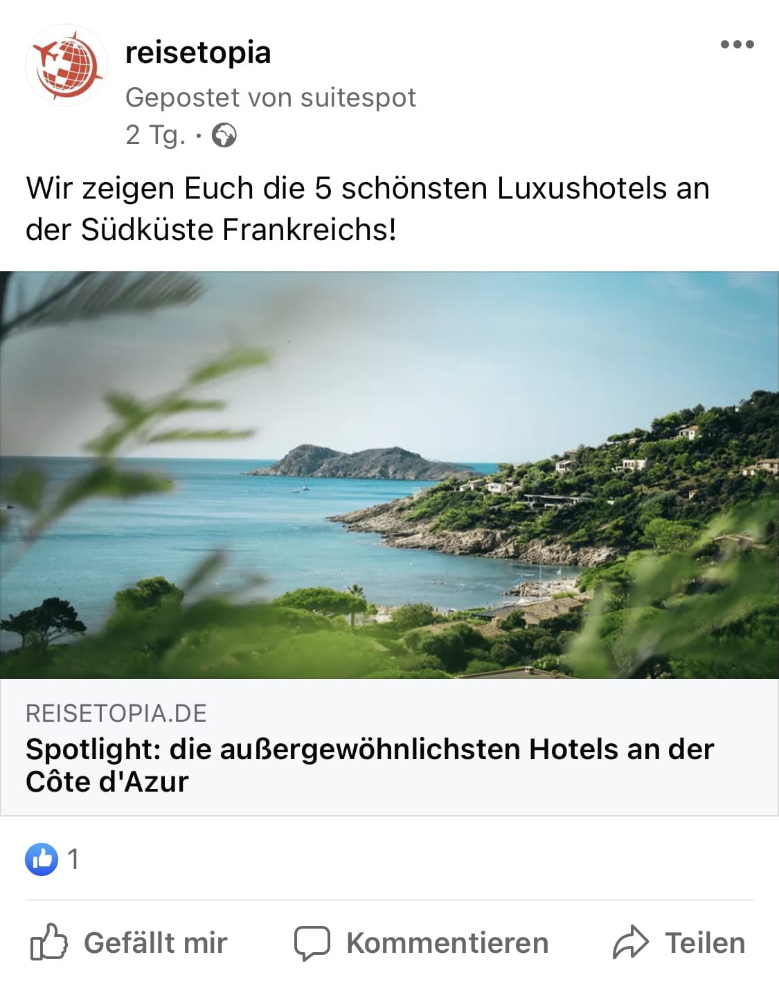So folgt Ihr reisetopia