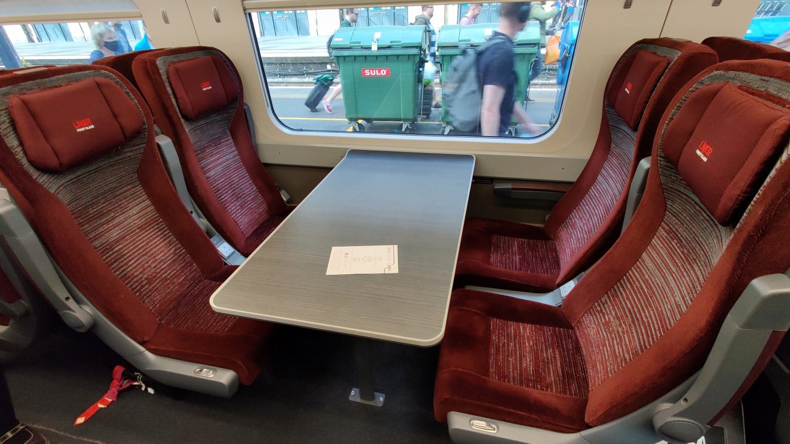 LNER Azuma First Class Bewertung | reisetopia Zug Erfahrungsbericht