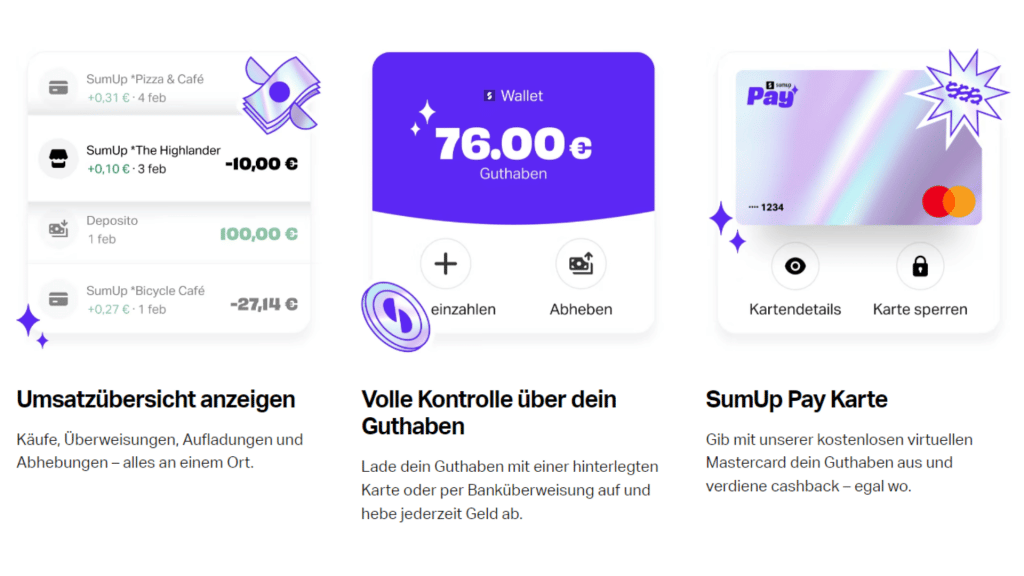 Cashback bei jeder Zahlung mit SumUp Pay
