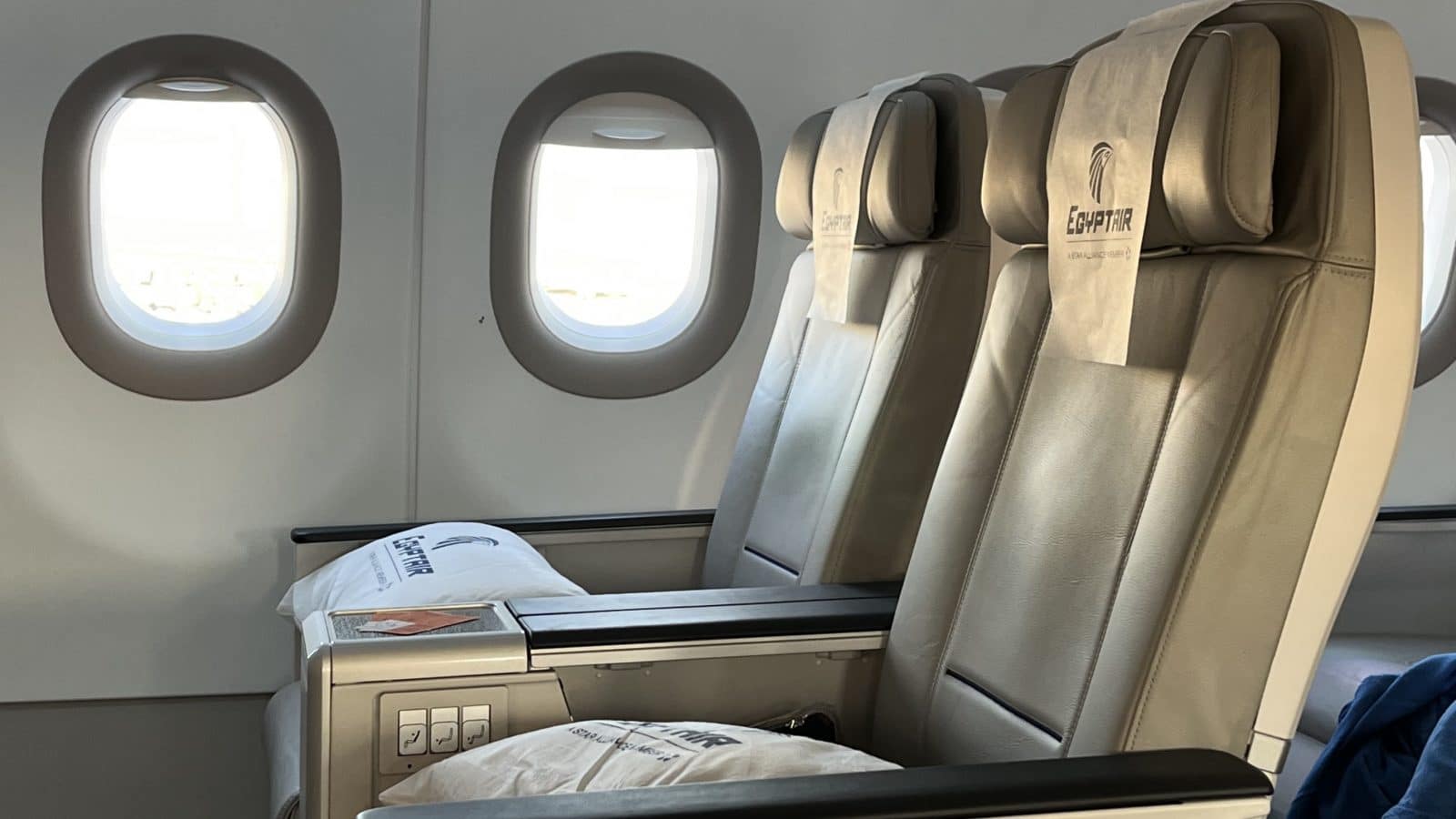 Review: Egypt Air Business Class Airbus A321neo