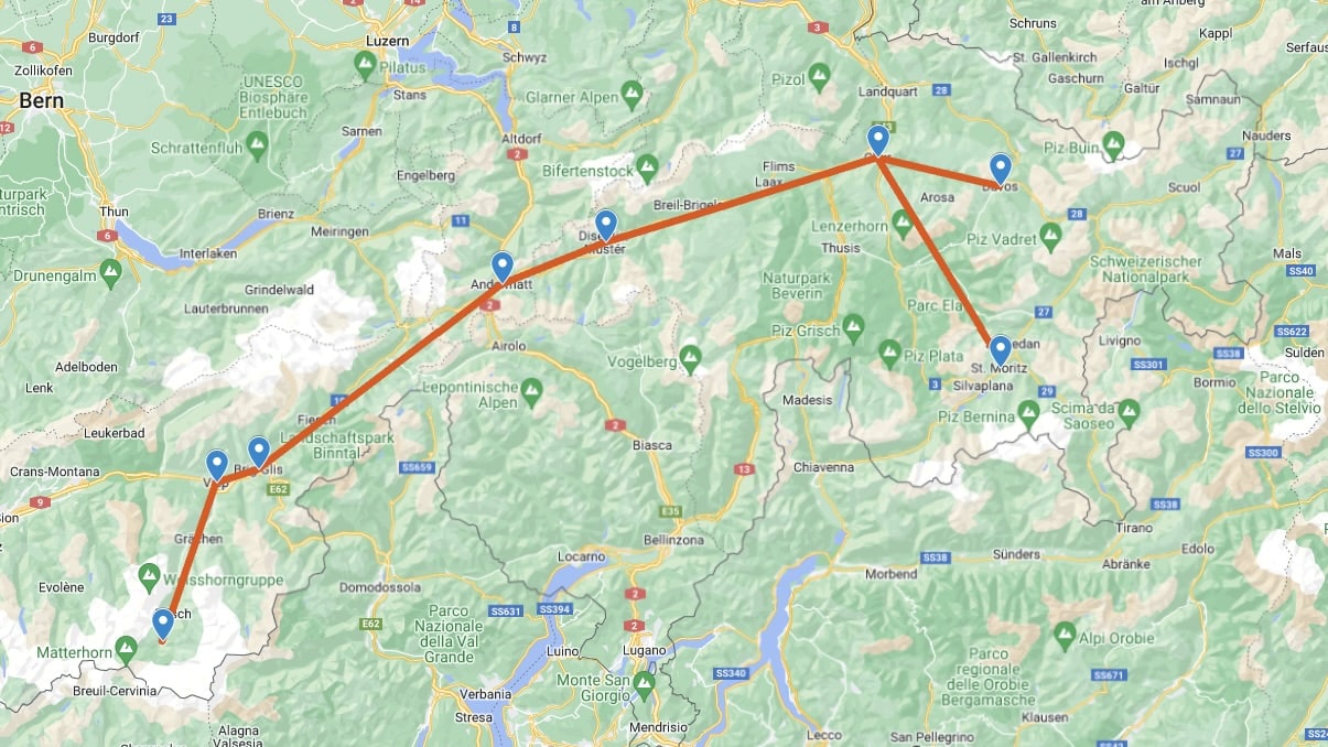 Alle Informationen zum Glacier Express | reisetopia