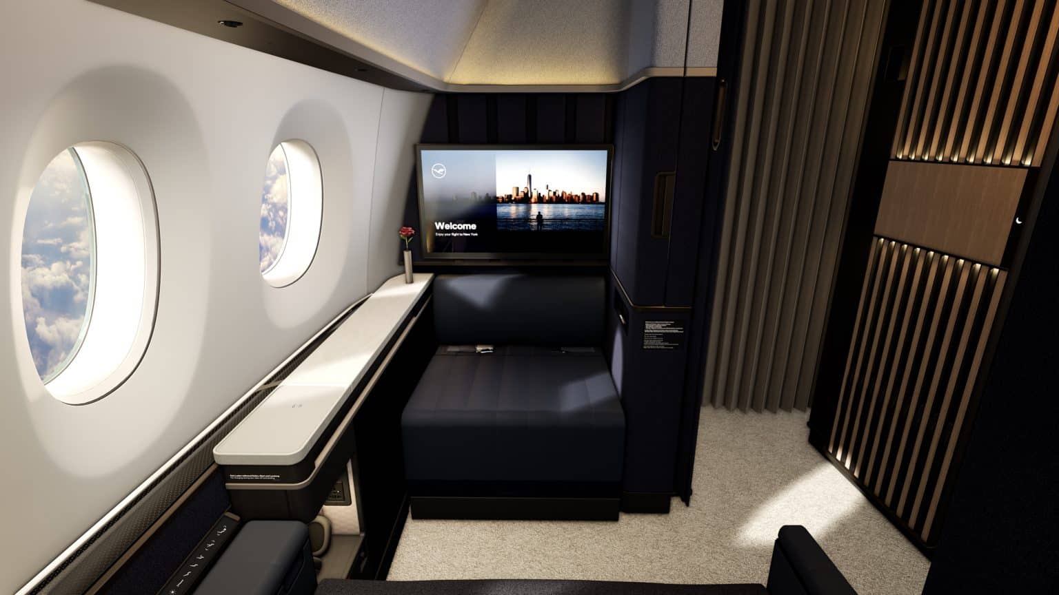 Alle Lufthansa First Class Strecken im Jahr 2025