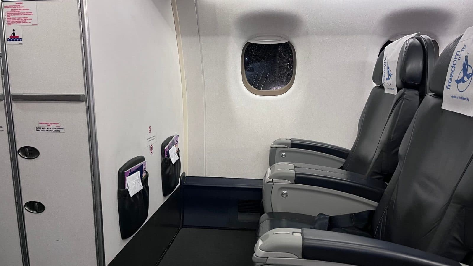 Airlink Business Class Embraer E190 Bewertung - Erfahrungsbericht