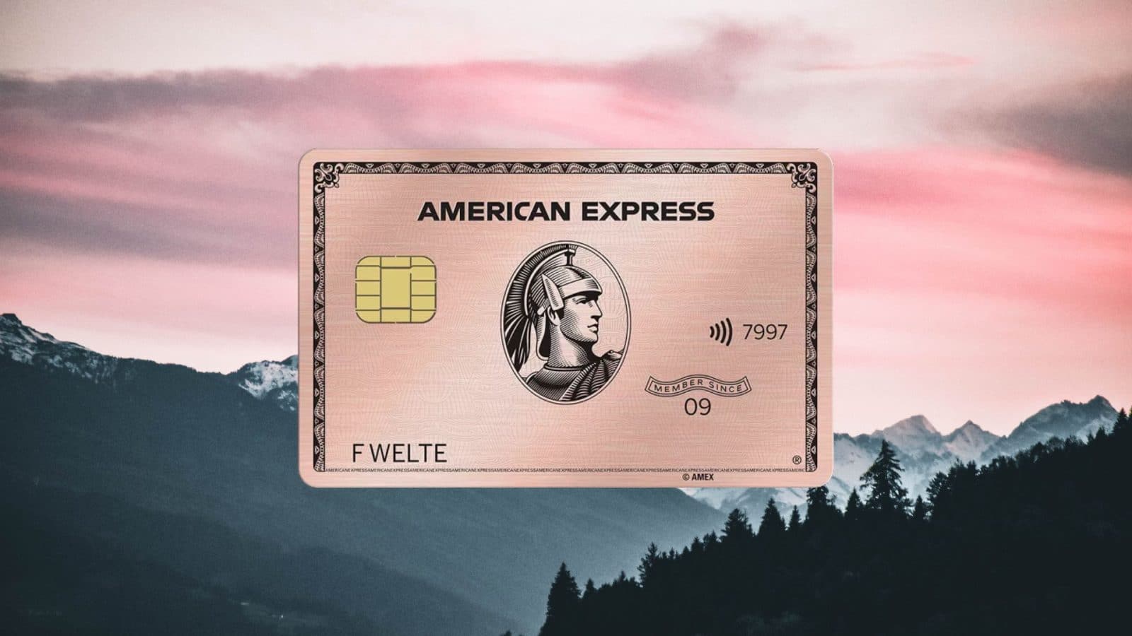 Amex Gold Card Rosé mit 55.000 Punkte Bonus sichern Mai 2026