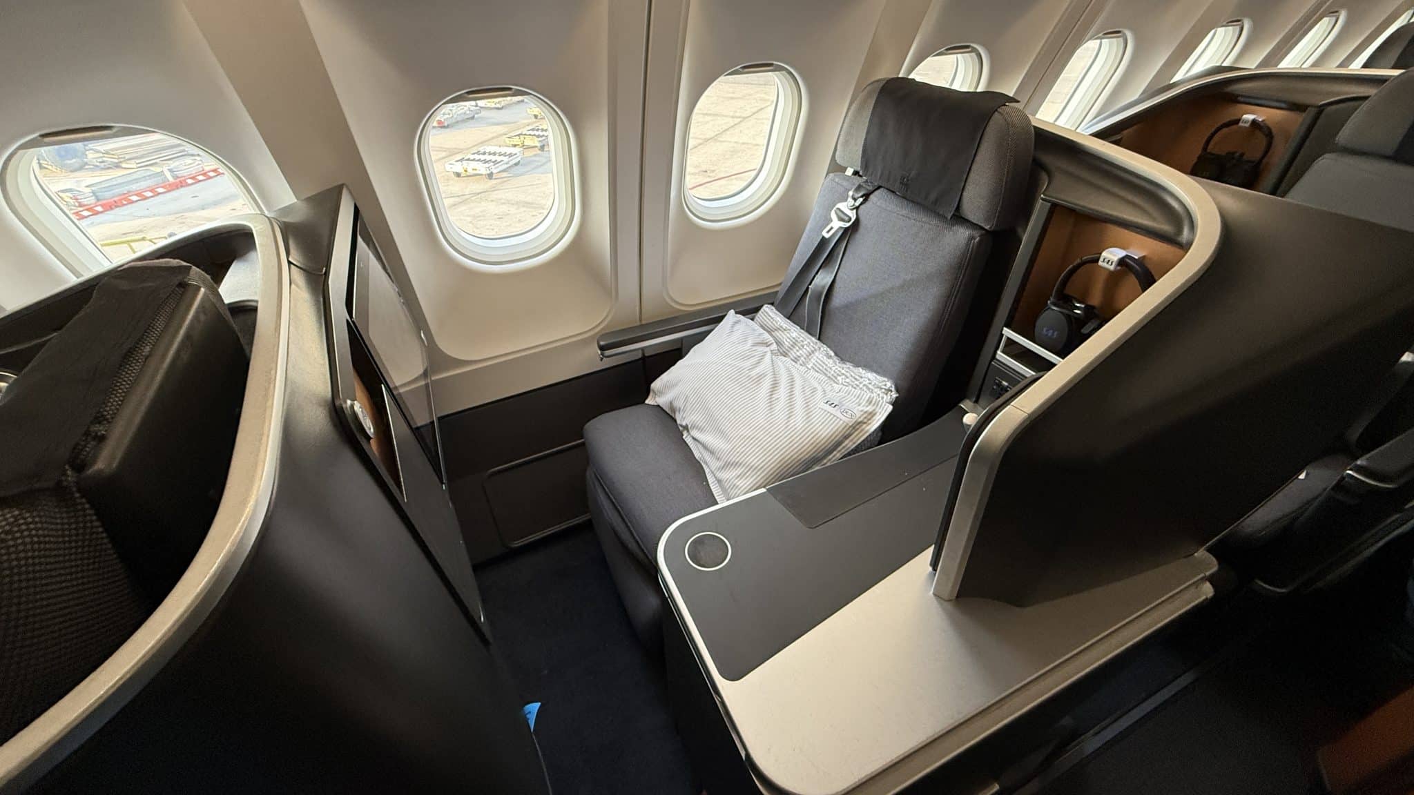 Erste Eindrücke aus der SAS Business Class im Airbus A330