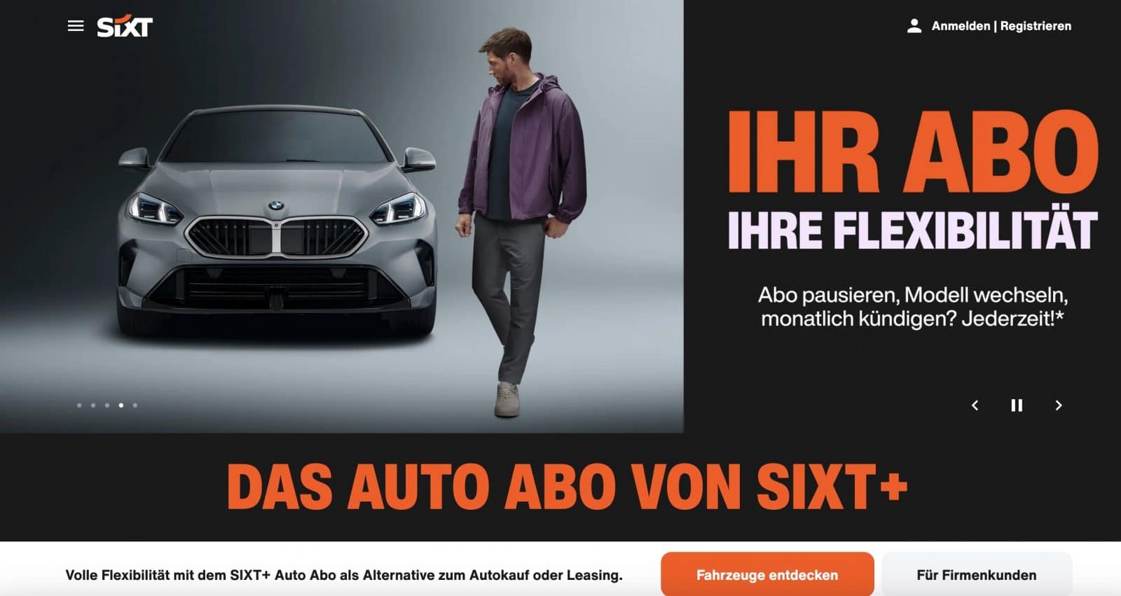 Von Rent bis Ride: Alle Informationen zu dem Autovermieter SIXT 2025