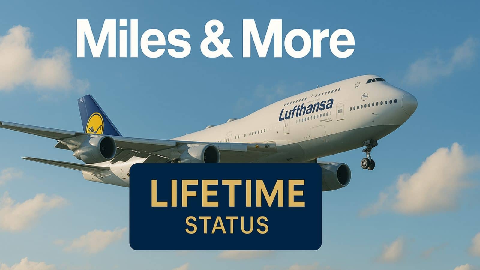 Status auf Lebenszeit: Wie funktioniert der Miles & More Lifetime Status?