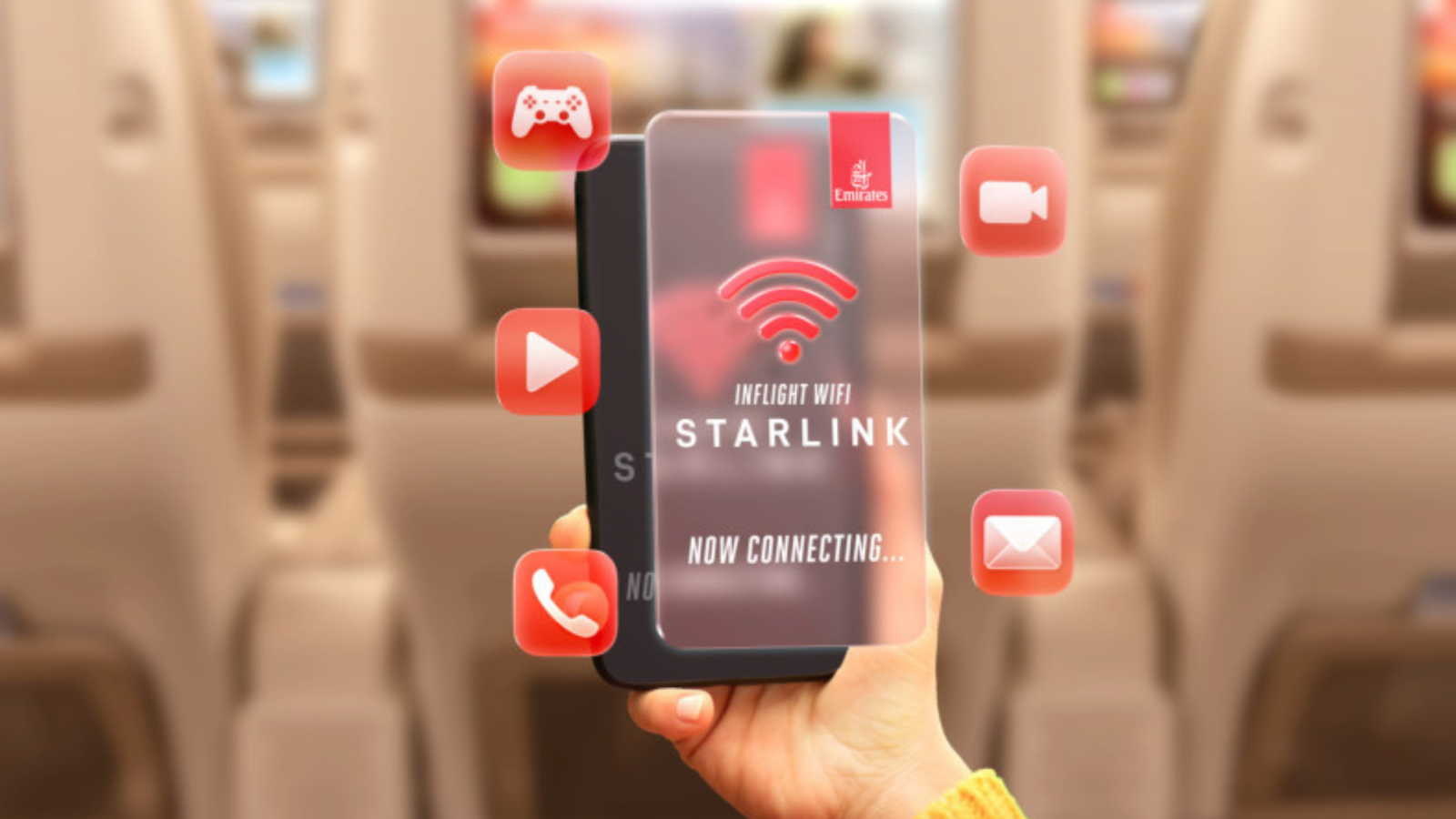 Emirates bestellt 65 Boeing 777 und führt Starlink ab Ende November ein